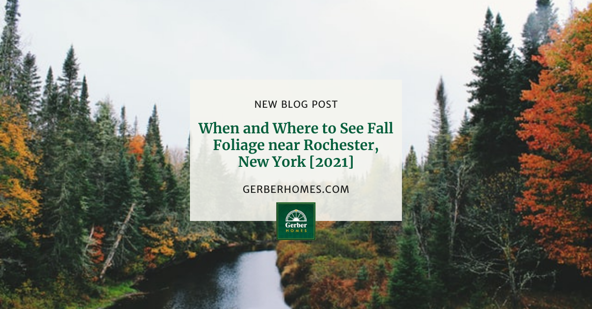 When/ Where to See Fall Foliage near Rochester, NY in 2021 (Printable)